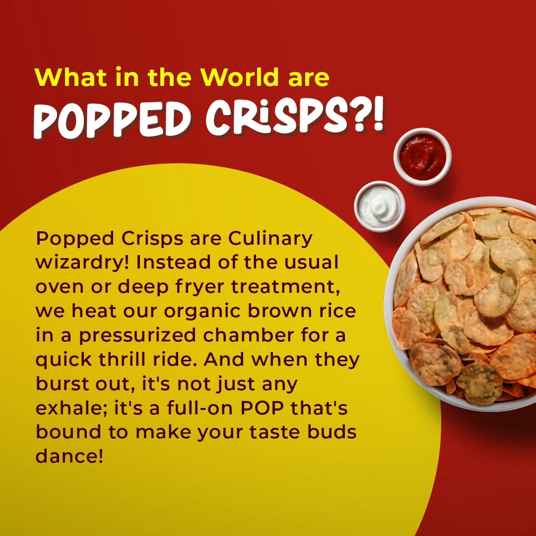 Brown Rice Crisps Indian Spicy Hot - 55gm (Pack of 3) – Kreate