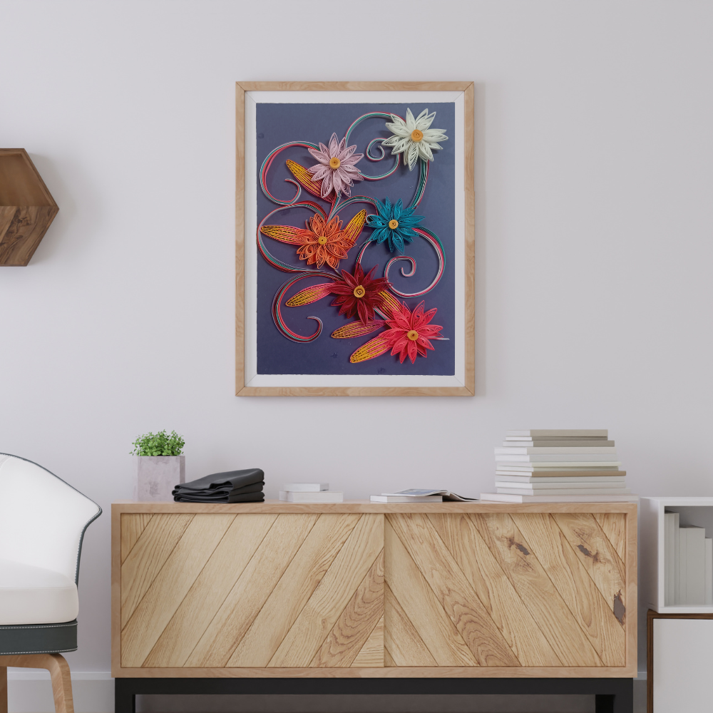 Wall Hanging Flower Frame – Kreate