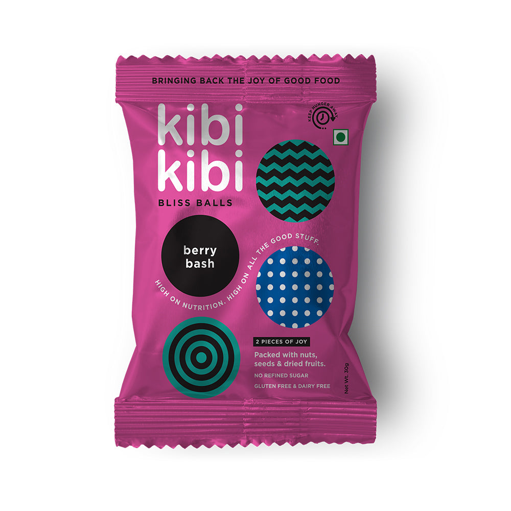 Kibi Kibi Berry Bash Bliss Balls – Kreate
