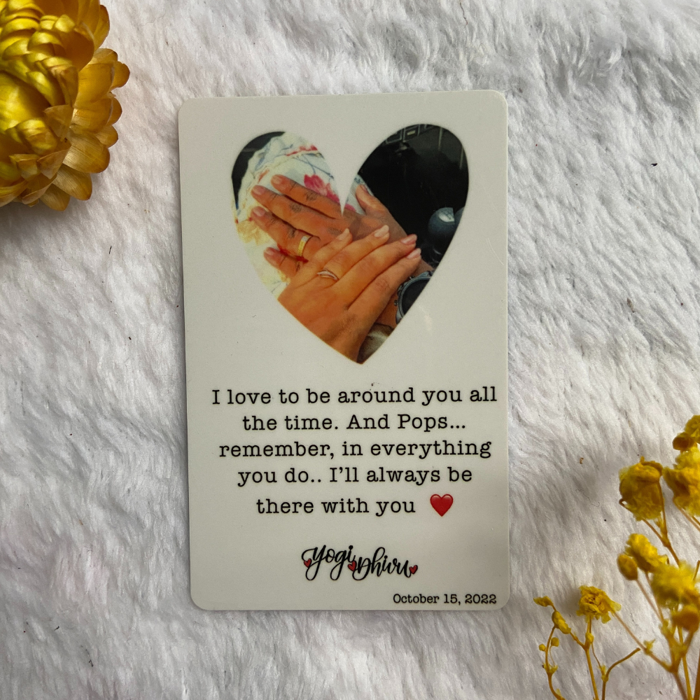 Personalized Wallet Card – Kreate