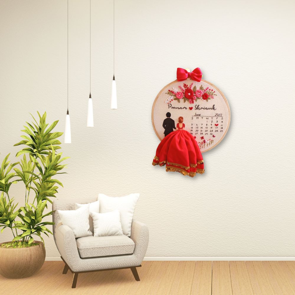 Wedding Hoop Art Calendar – Kreate