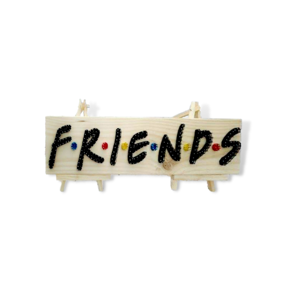 Friendship Day 'FRIENDS' String Art – Kreate
