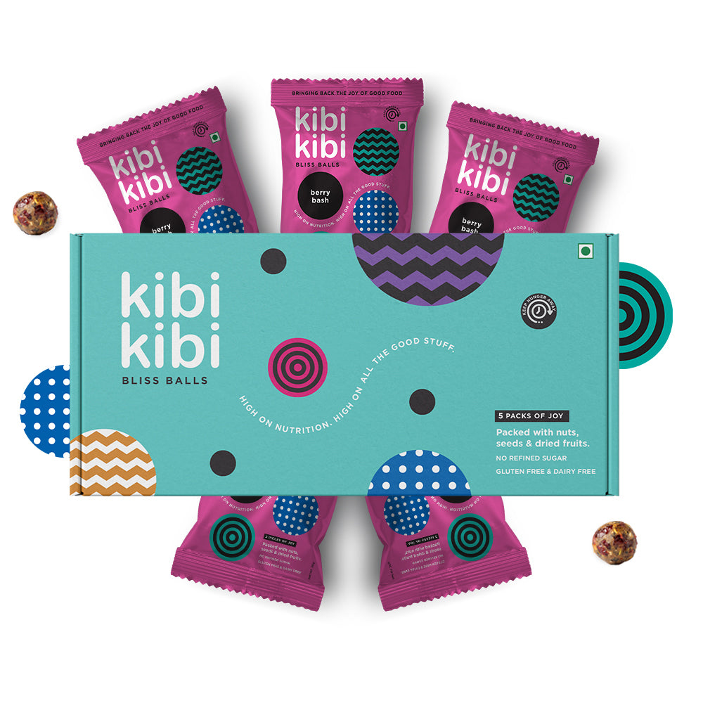 Kibi Kibi Berry Bash Bliss Balls – Kreate