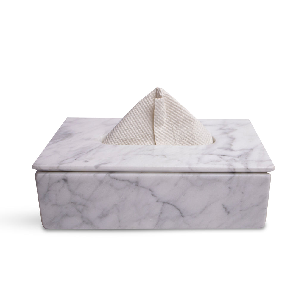 Marble Tissue Box Holder – Kreate