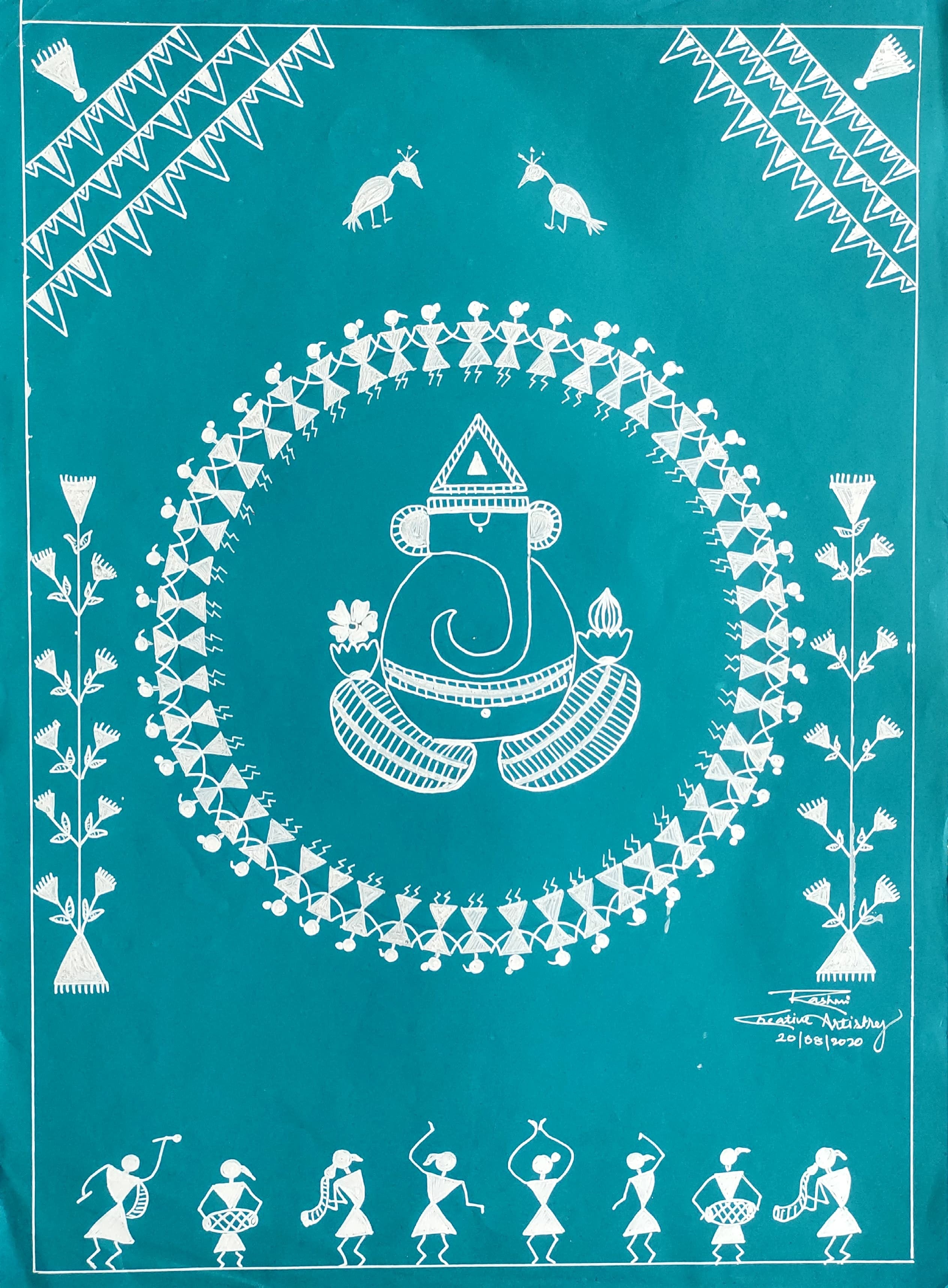 Warli Art Ganeshotsav – Kreate